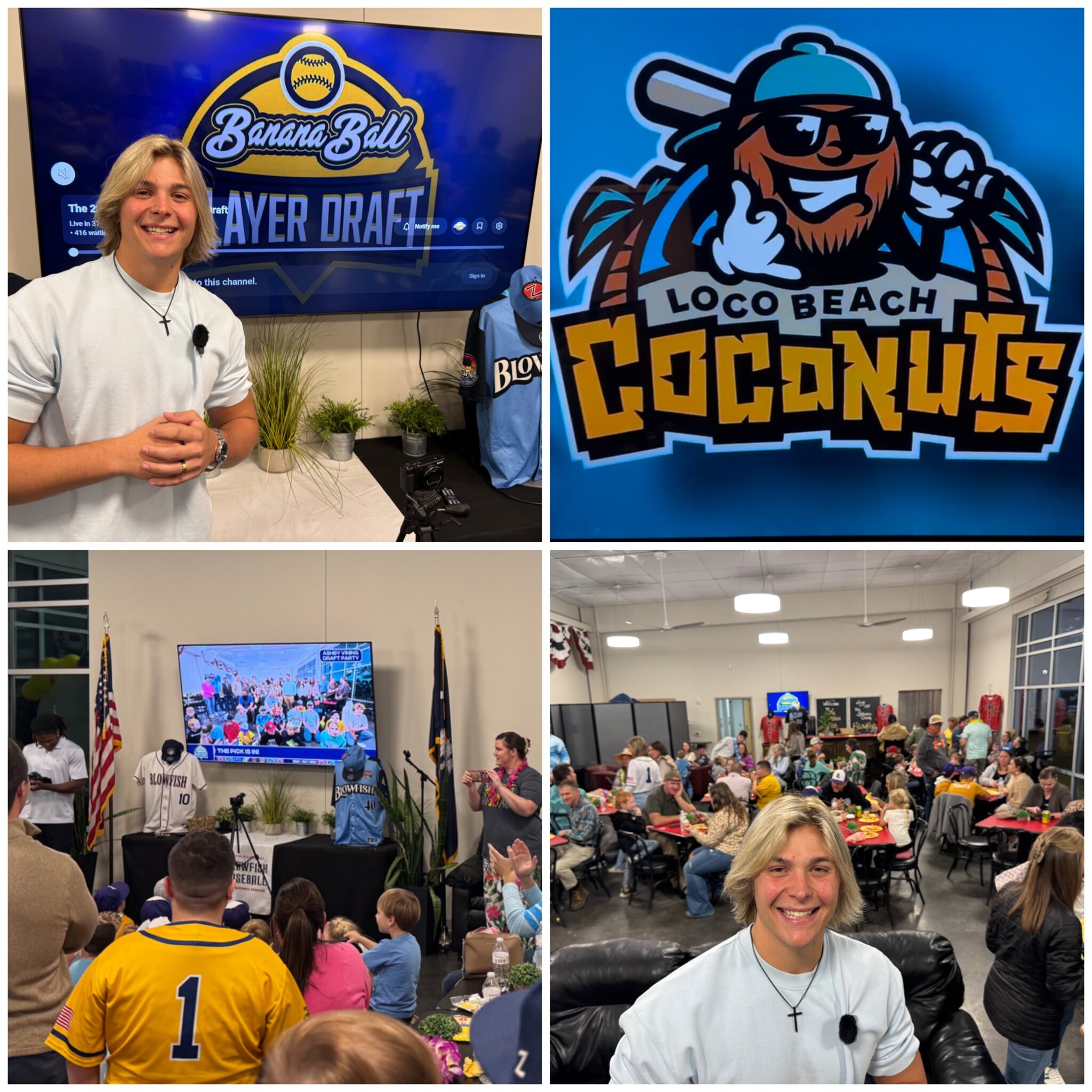 Ashby is a Coconut! 2nd Round of Banana Ball Draft